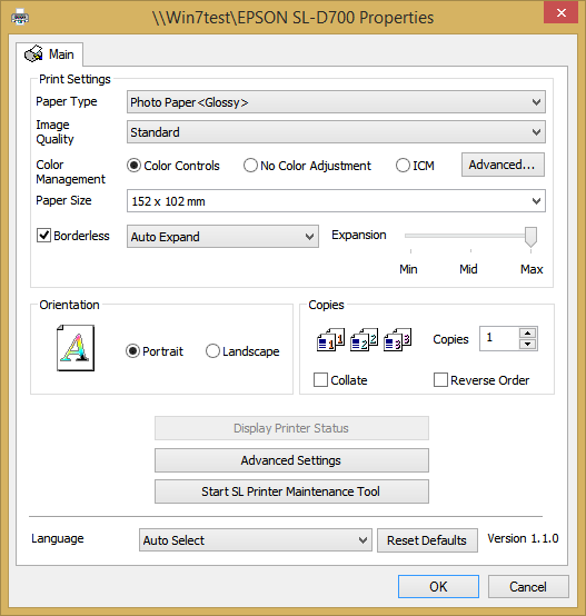 Windows Printer Setup - IPS Order Manager